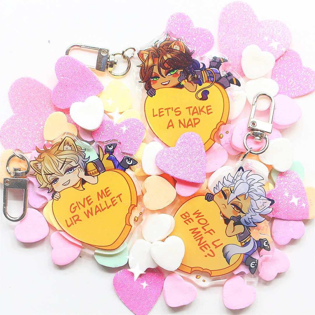 Savanaclaw Sweetheart Keychains - Etsy