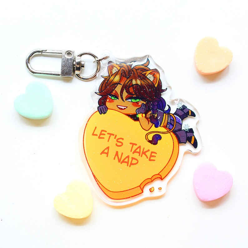 Savanaclaw Sweetheart Keychains - Etsy