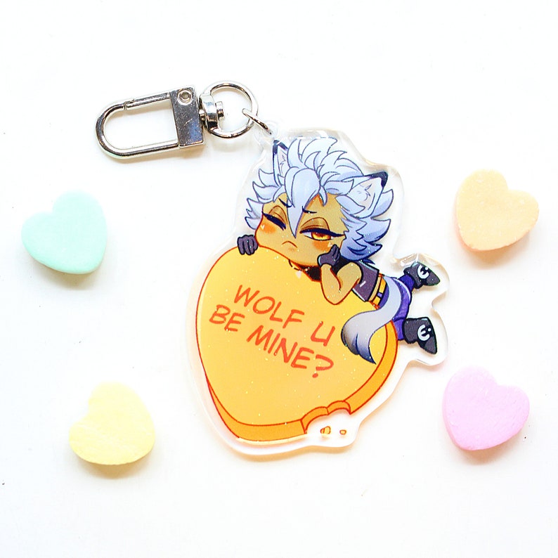 Savanaclaw Sweetheart Keychains - Etsy