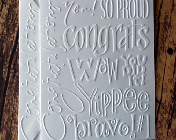 Congratulations Cards Set of 5 Graduation Cards Greeting - Etsy