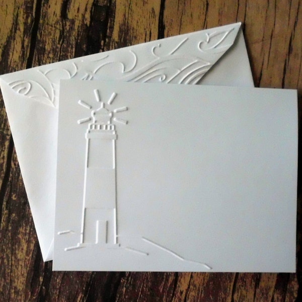 Lighthouse Note Cards - Etsy