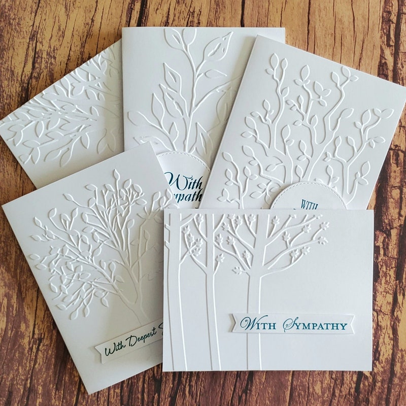 Handmade Tree Cards - Etsy