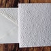 Bee Cards, Set of 5, Embossed Note Card Set, Bee Greeting Cards, White ...