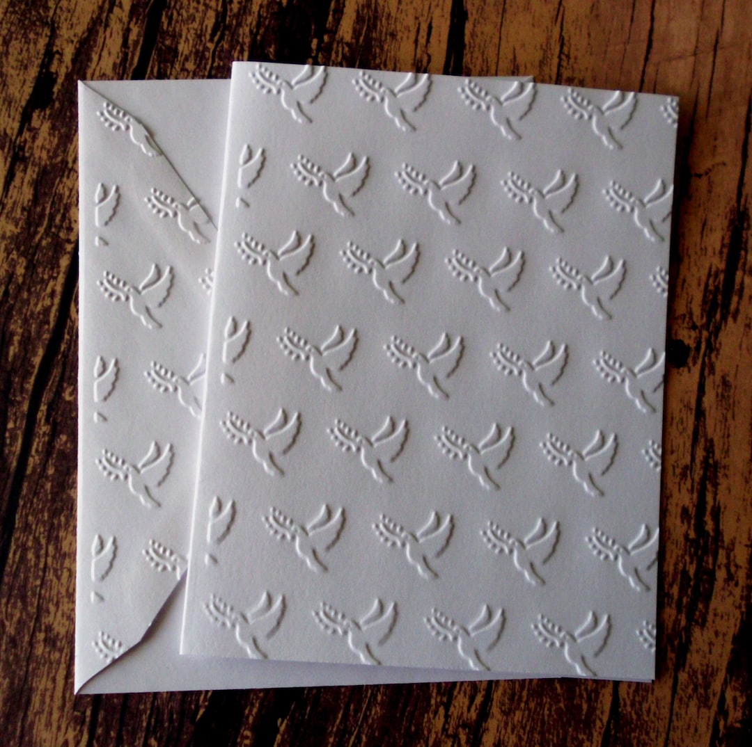 Dove Cards, Set of 5, Blank Greeting Cards, Sympathy, Condolence Cards ...
