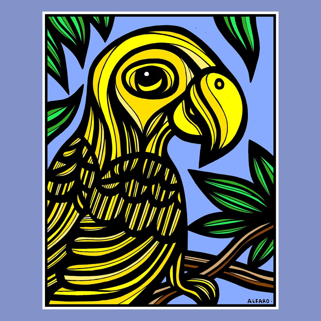 Contemporary Bird Decor, Stylish Bird Art, Bird Wall Prints, Exquisite ...