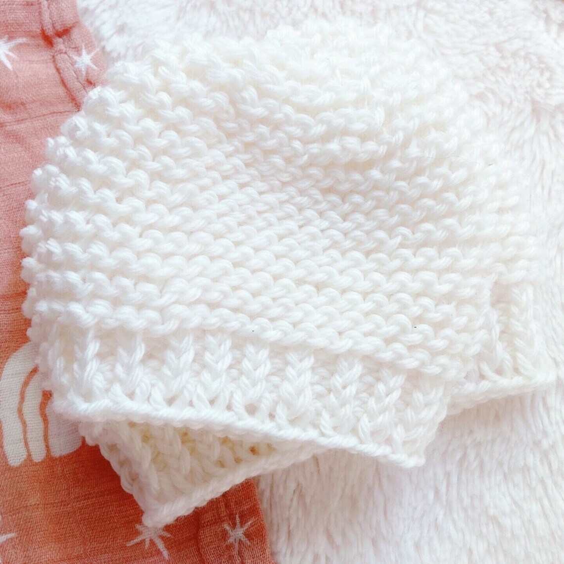 Easy Beginner Baby Hat Knitting Pattern in 3 Sizes: Preemie, Newborn, 3 ...