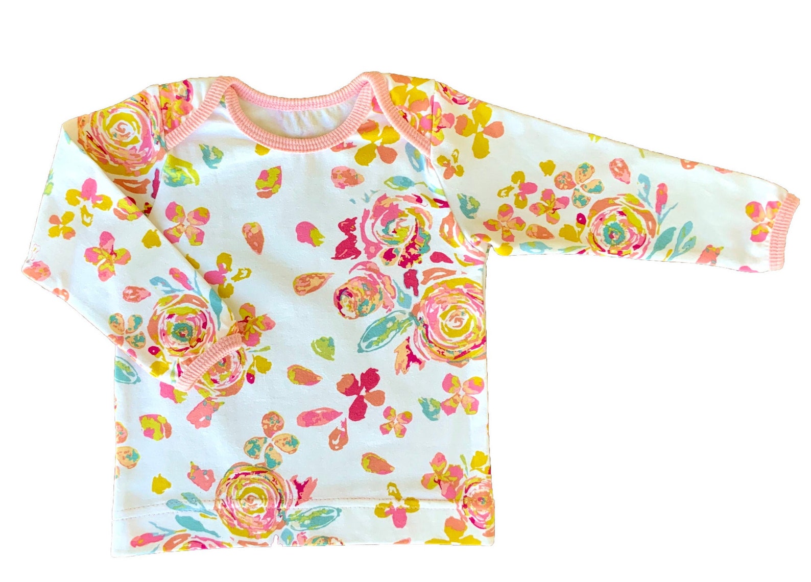 Overlap T-shirt PDF Pattern Baby Top Sewing Pattern Sizes - Etsy