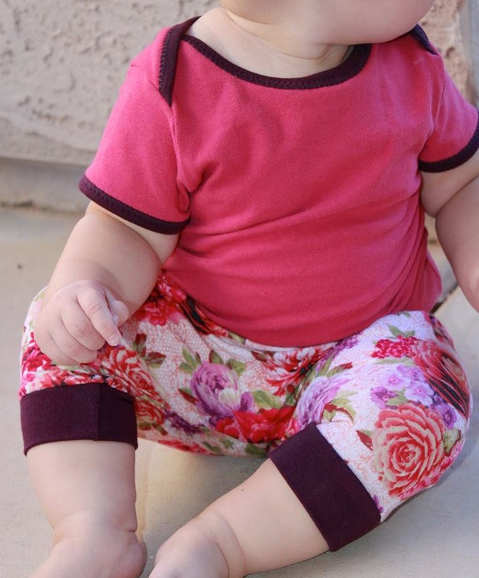 Overlap T-shirt PDF Pattern Baby Top Sewing Pattern Sizes | Etsy