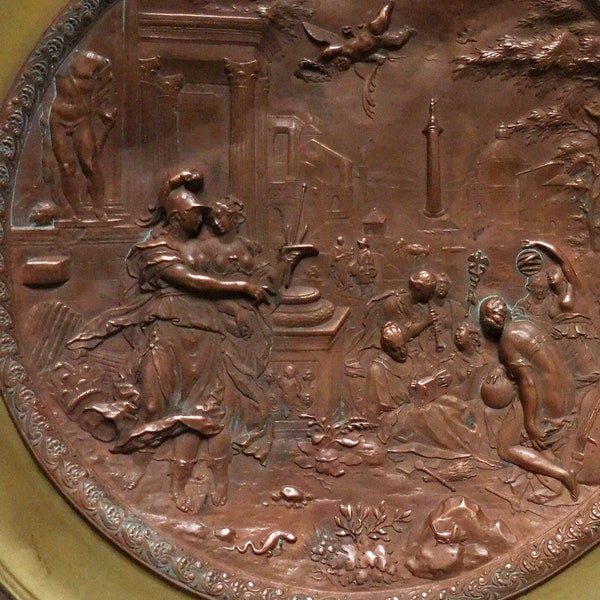 Repousse Plaque - Etsy