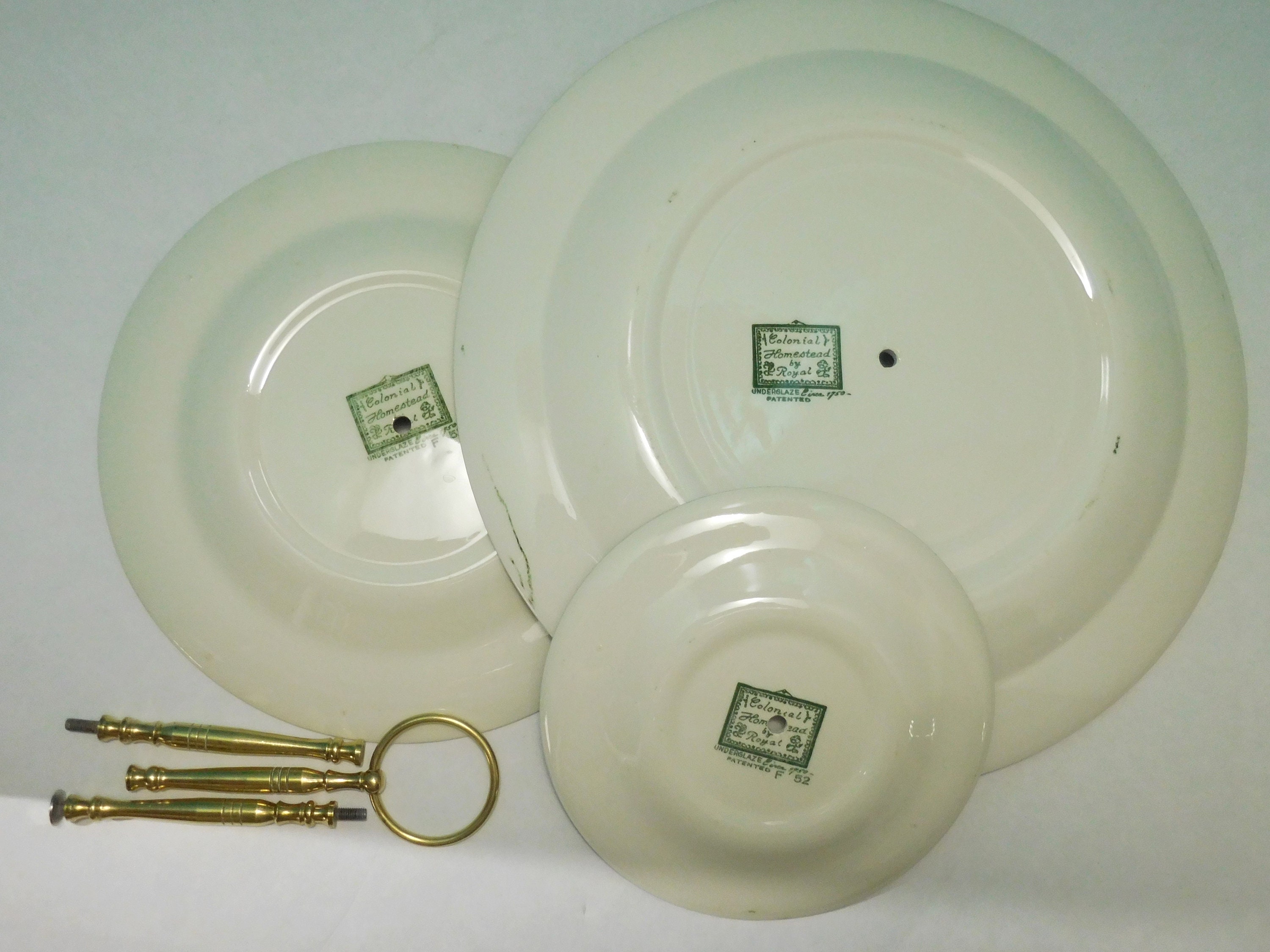 Royal Colonial Homestead 3 Tier Serving Dish, Colonial Pattern Dishes ...