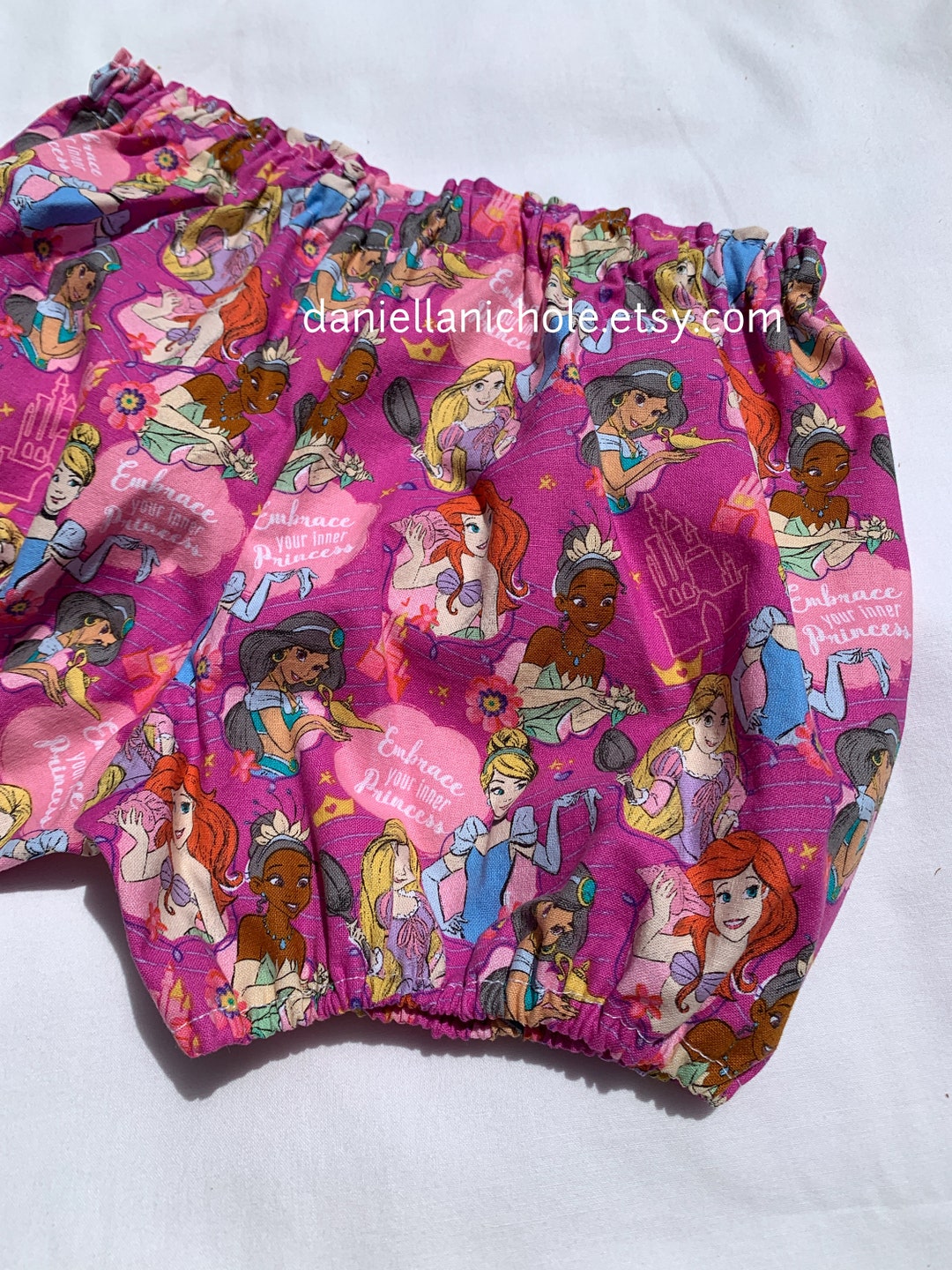 Purple Disney Princess Bloomer Shorts Size 2 Year - Etsy
