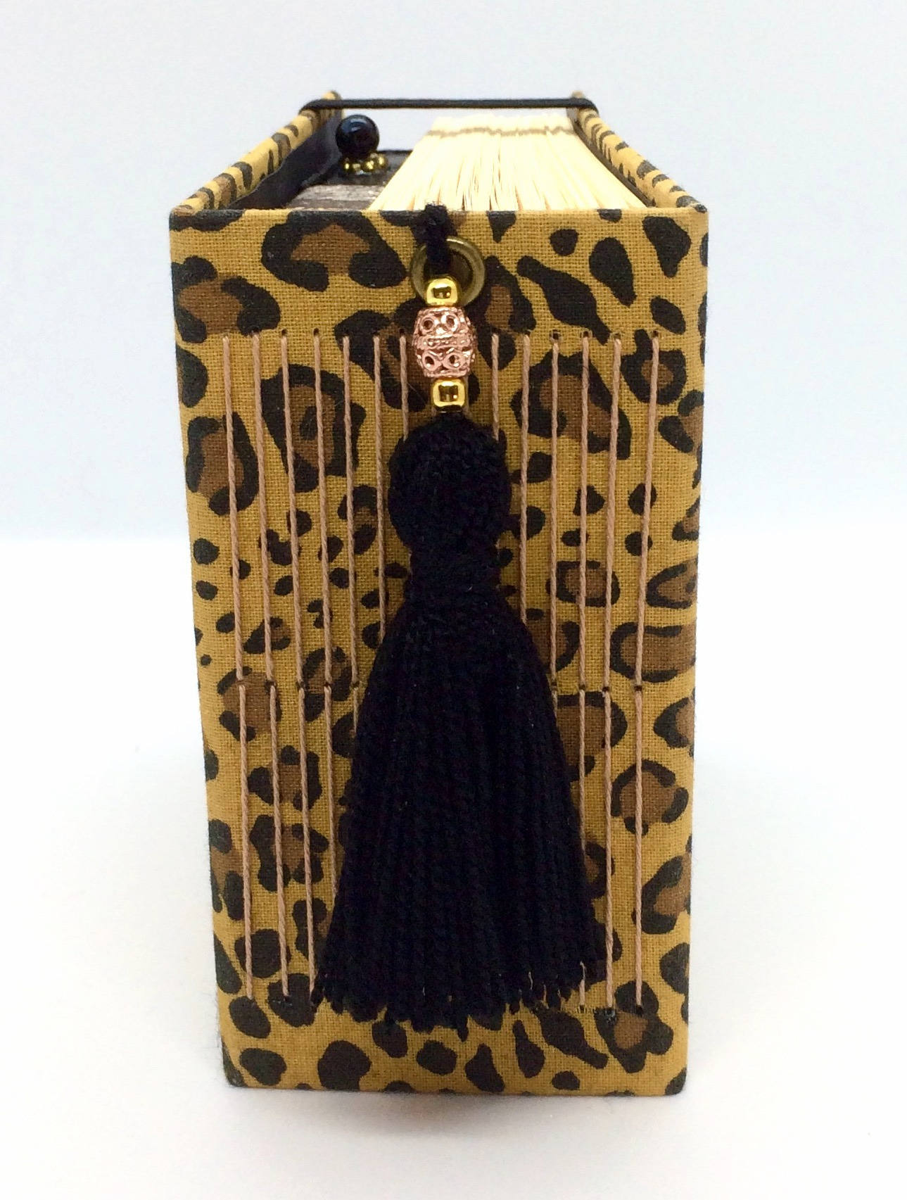 Matchbox Book Cheetah Fabric Print Altered Matchbox Journal - Etsy ...