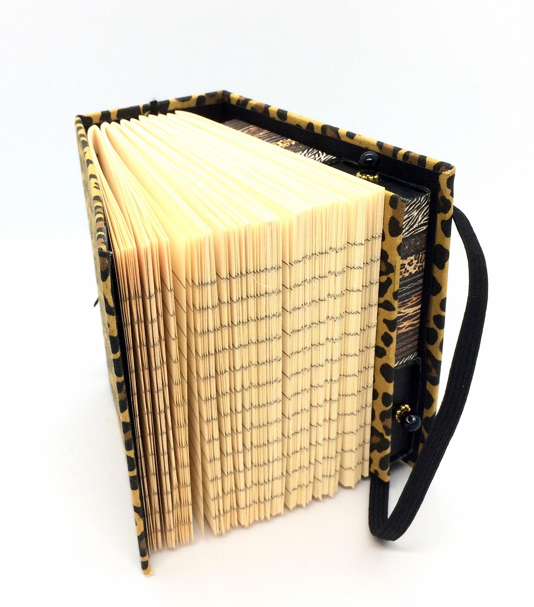 Matchbox Book Cheetah Fabric Print Altered Matchbox Journal - Etsy ...