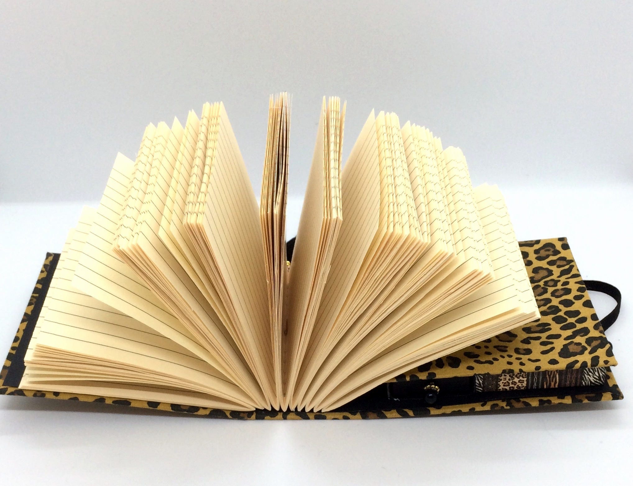 Matchbox Book Cheetah Fabric Print Altered Matchbox Journal - Etsy ...