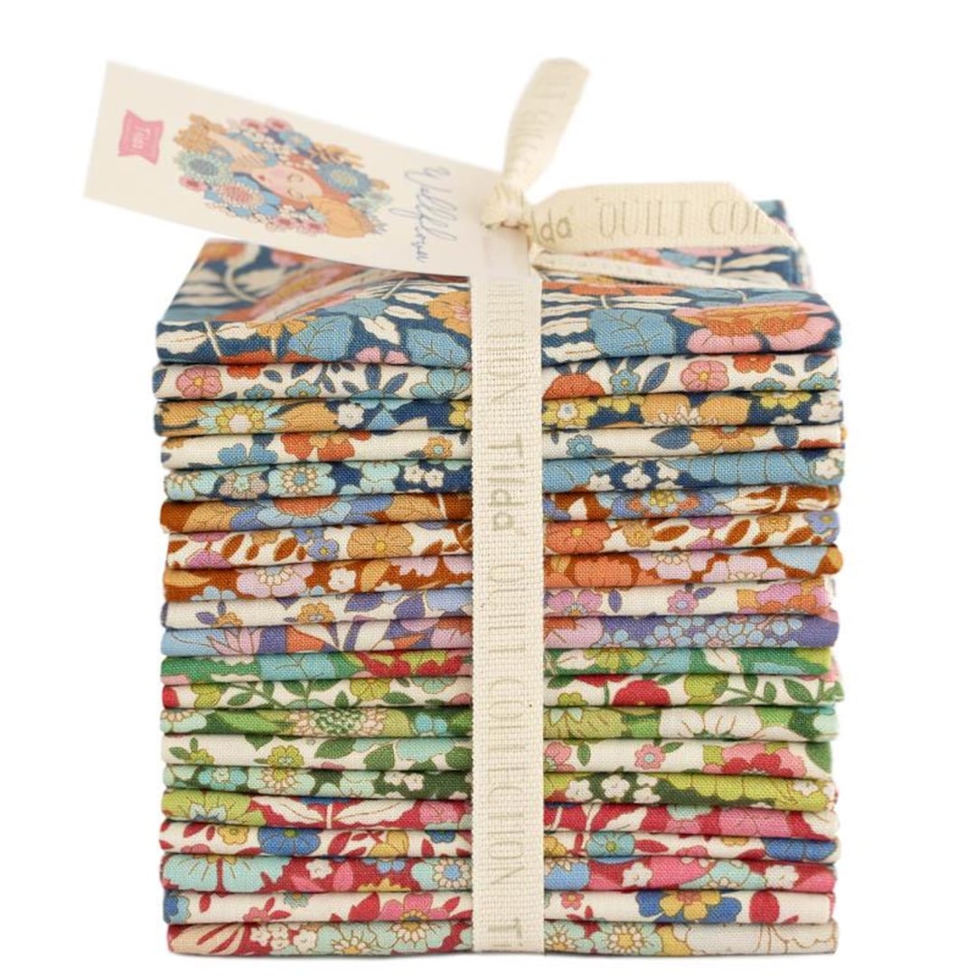 Tilda Fabric - Wallflower - A Fat Eight Bundle - 20 Pcs - Etsy
