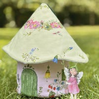 Fairy House PDF Sewing Pattern | Flower & Mushroom Rooftop | Whimsical ...