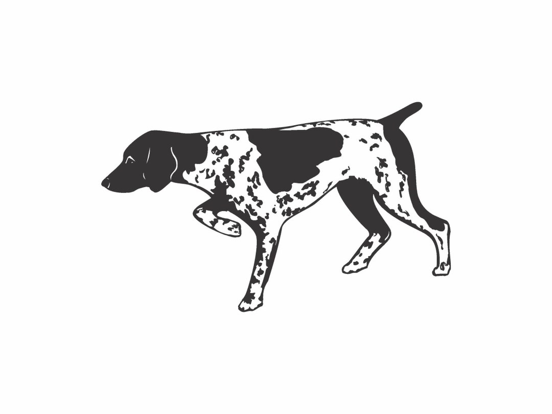 Pointer Dog Decal Sticker, Vinyl Decal Great for Car Windows, Outdoor ...