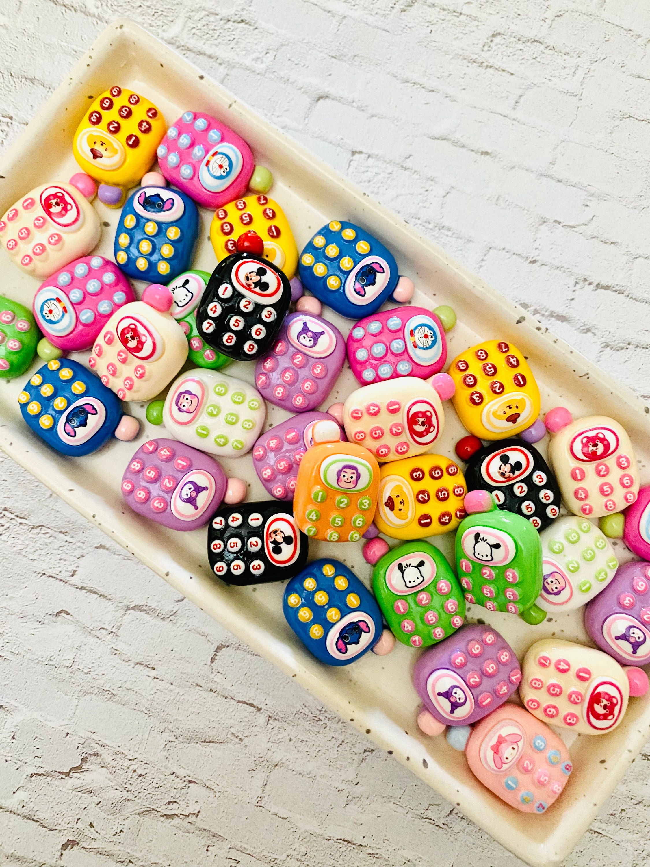 Kawaii Resin Charms - Etsy