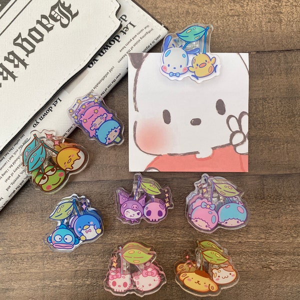 Acrylic Hair Clips - Etsy