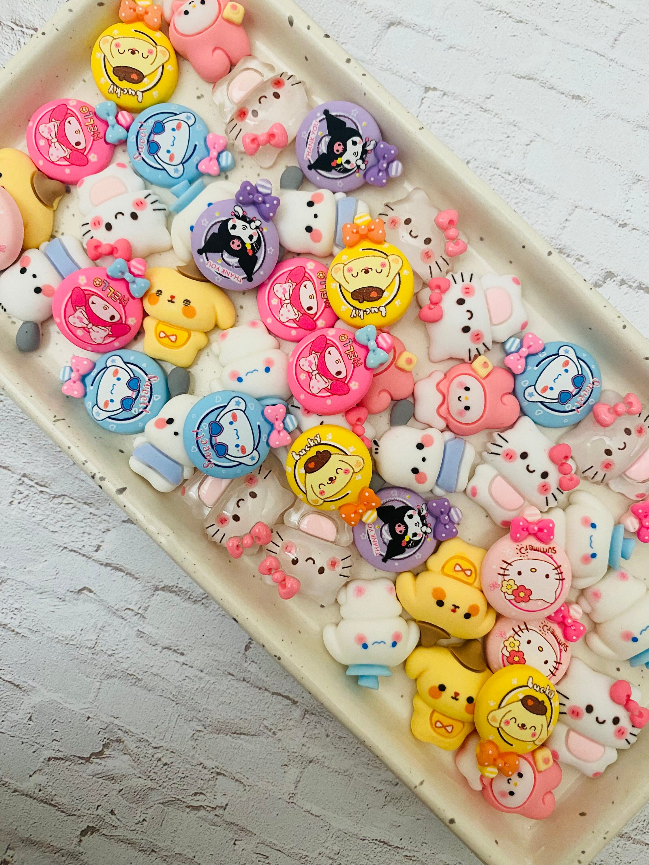Kawaii Resin Charms - Etsy