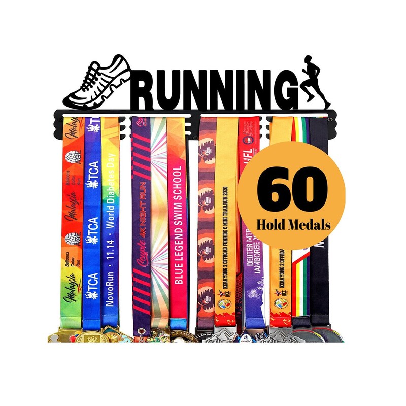 Running Medal Holder - Etsy
