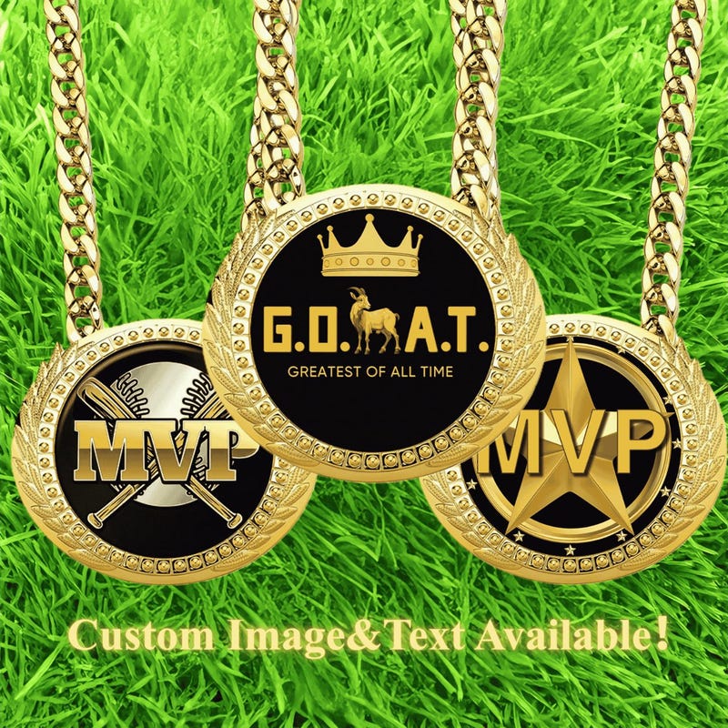 Personalized Chain Medals - Etsy