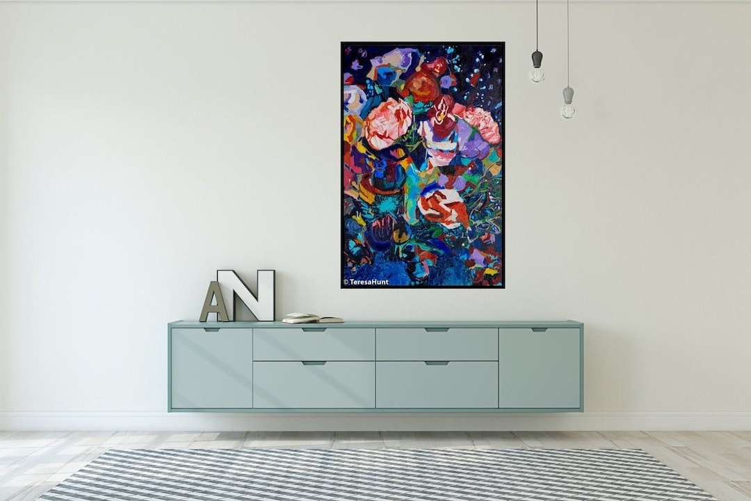 DIG DEEP PAINTING - Deep Abstract Art - Abstract Wall Print - Original ...