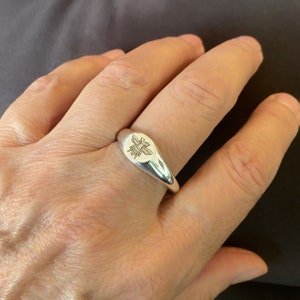 Bee Ring, Image Signet Pinky Ring, Manchester Bee Ring, Gold Pinky ...