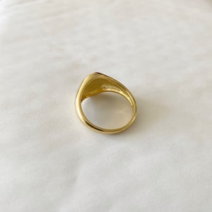 Crest Signet Ring, Pinky Ring, Image Engraved Personalized Ring, Family ...