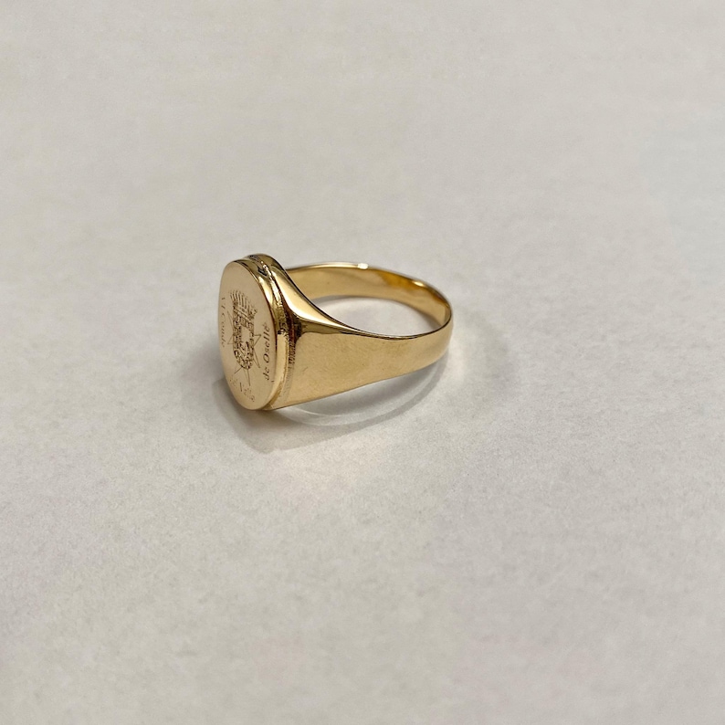 Family Crest Signet Ring Family Rings Sterling Silver Signet - Etsy