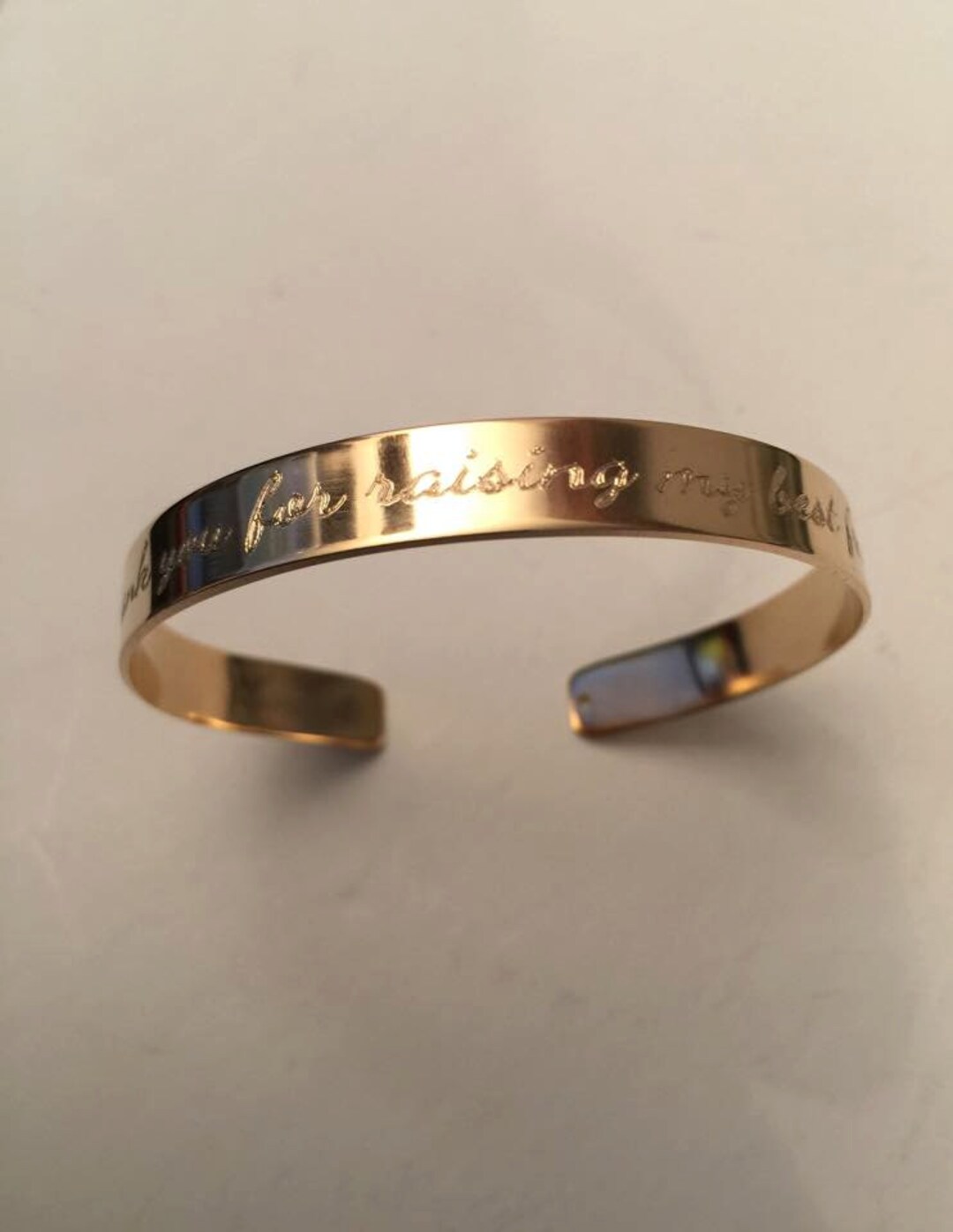 Engraved Gold Bracelet, Personalized Bracelet, Custom Engraved Bracelet ...