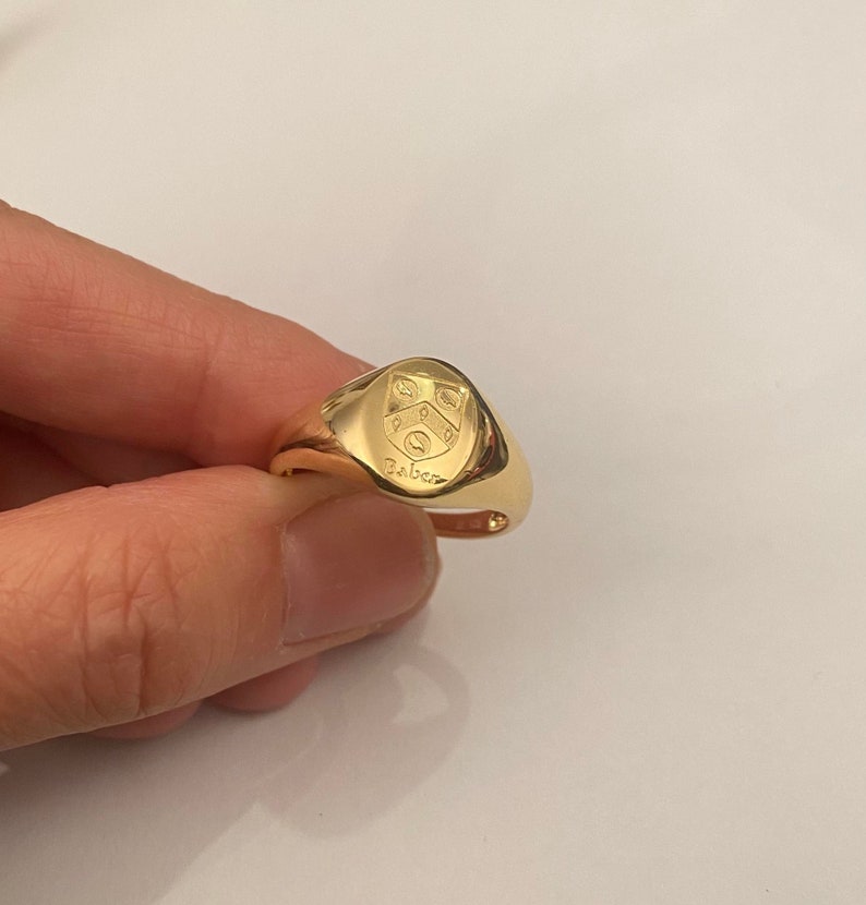 Family Crest Signet Ring Family Rings Sterling Silver Signet - Etsy