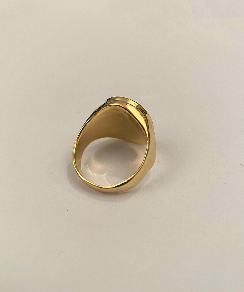 Family Crest Signet Ring Pinky Ring Image Engraved - Etsy