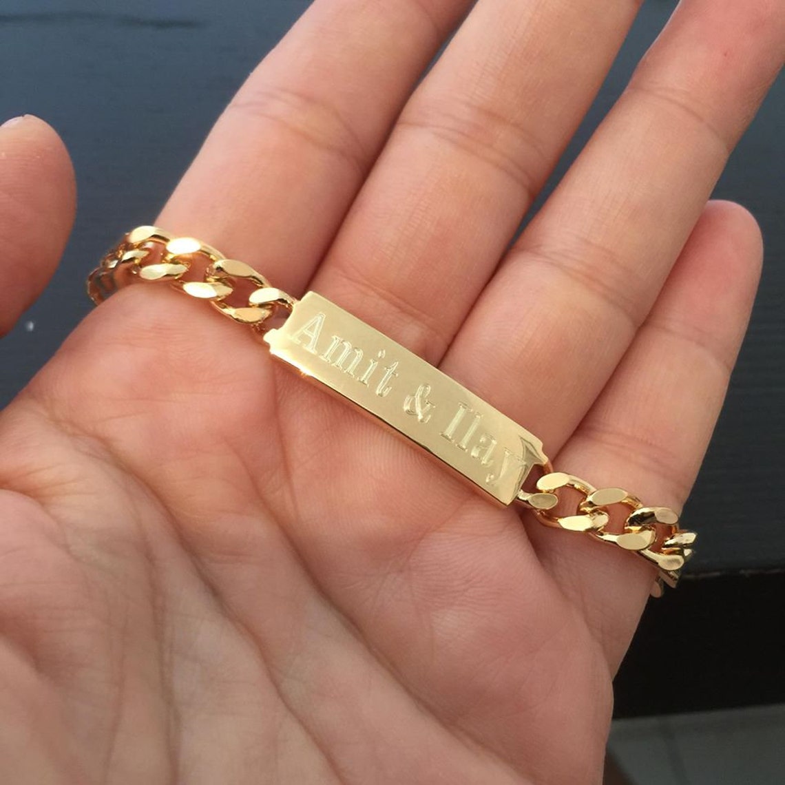 Men's Bracelet Personalized Men's Gourmet Bracelet - Etsy