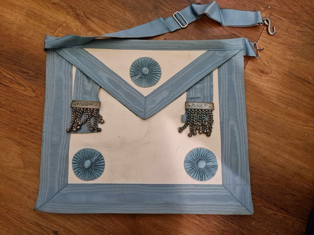 Vintage Masonic Craft Master Masons Apron - Masonic Regalia - Etsy