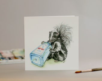 Hand drawn card | Etsy