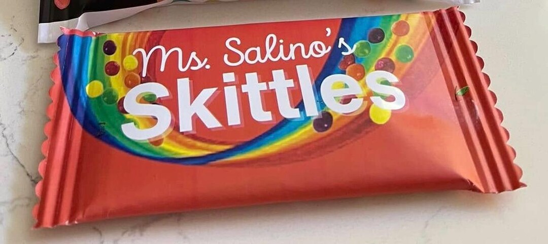Custom Personalized Skittles Min. 6 Pieces - Etsy