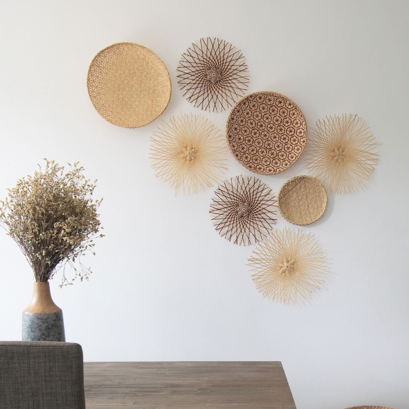 Bamboo Wall Hanging - Etsy