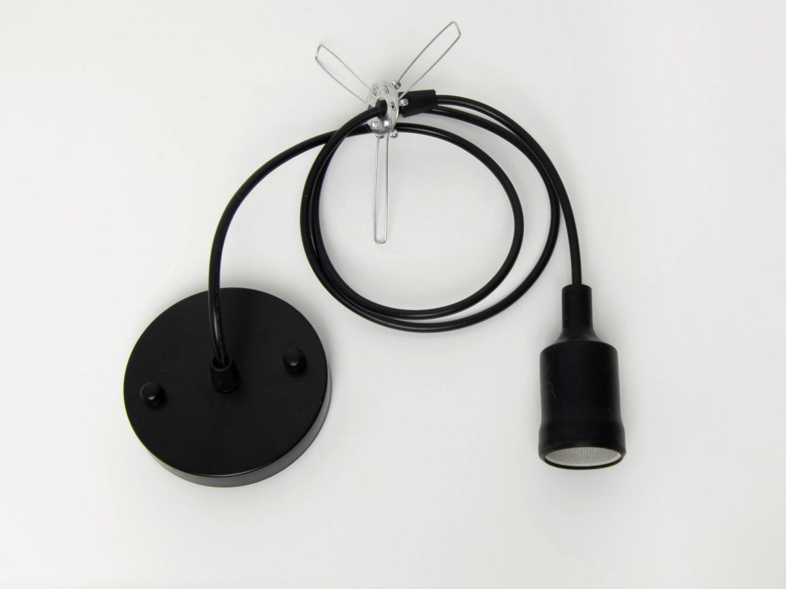 Cable Set for Pendant Light Natural Wood & Rope Metal - Etsy