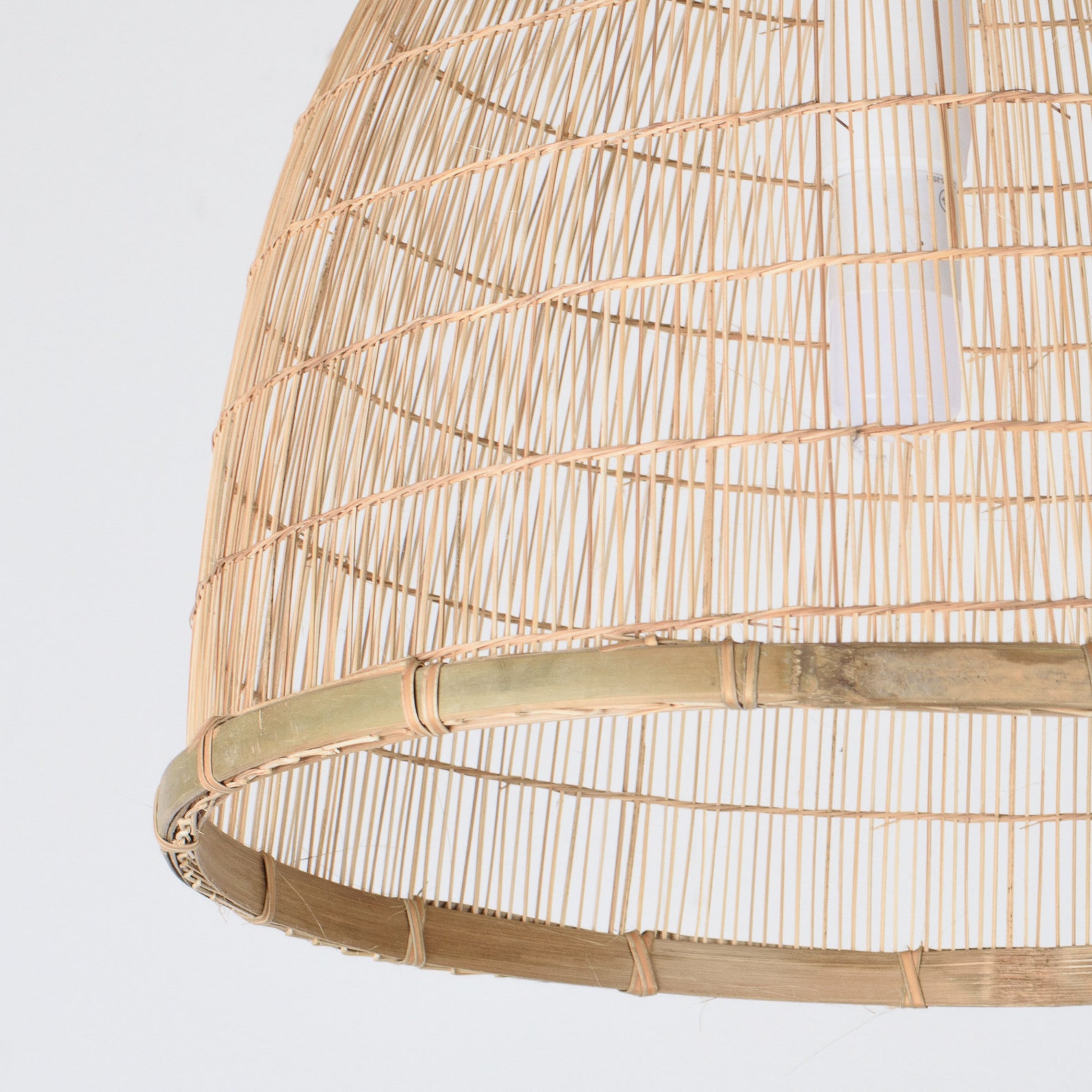 Natural Bamboo Light Handmade Bamboo Pendant Lamp / Hanging - Etsy