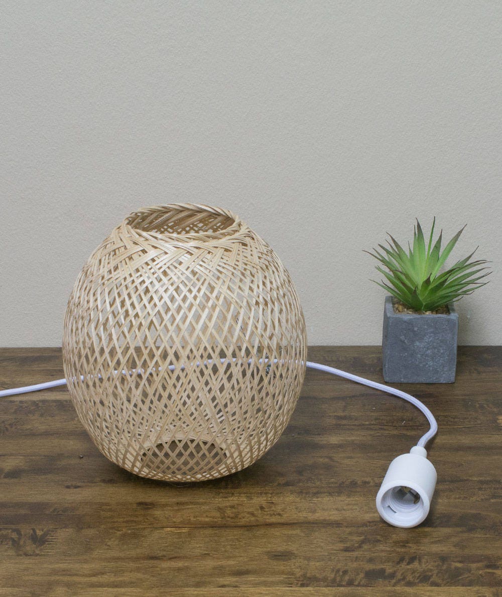 Natural Bamboo Light Handmade Bamboo Pendant Lamp / - Etsy Australia