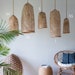 Tall Woven Repurposed Fish Trap Pendant Light Shade: Artisan Long ...