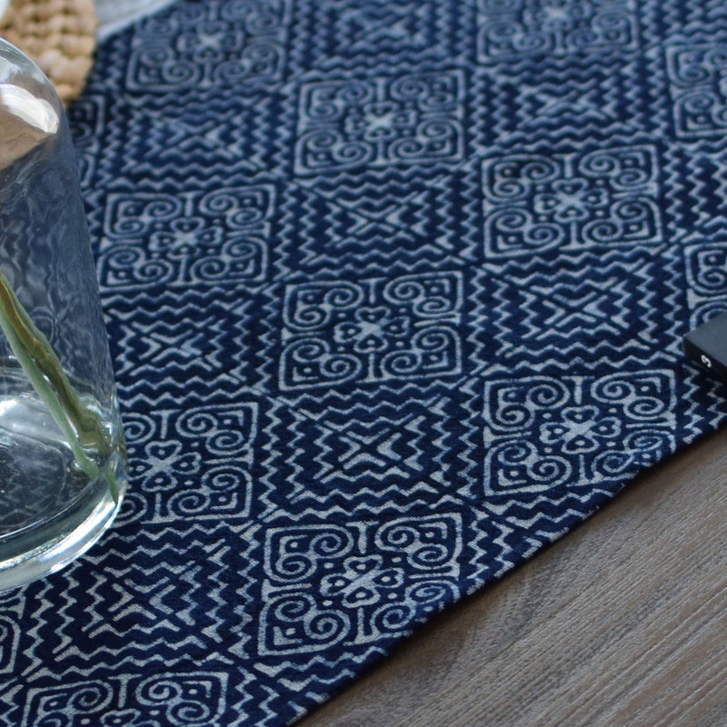 Batik Table Runner - Etsy
