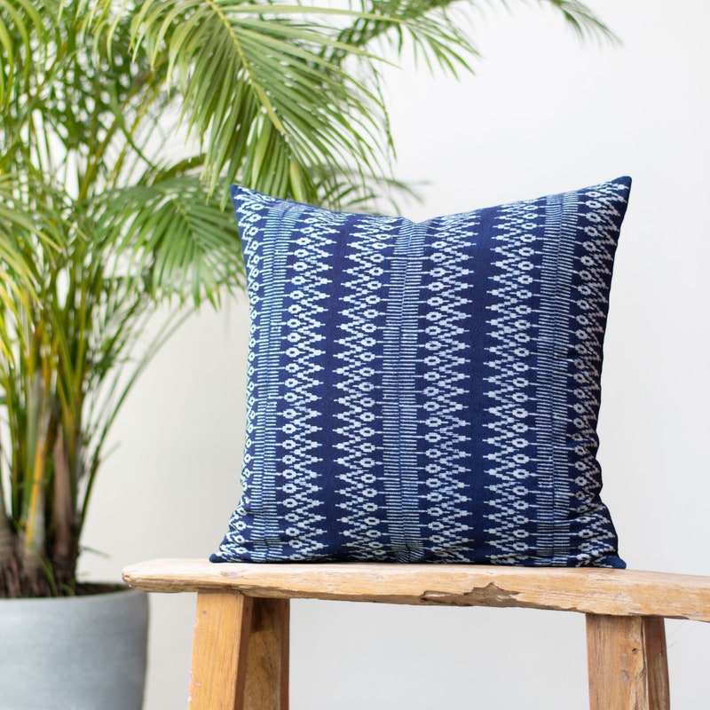 Batik Pillow Cover 20x20 - Etsy