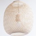 Round Bamboo Pendant Light Handmade Wooden Pendant Lamp - Etsy