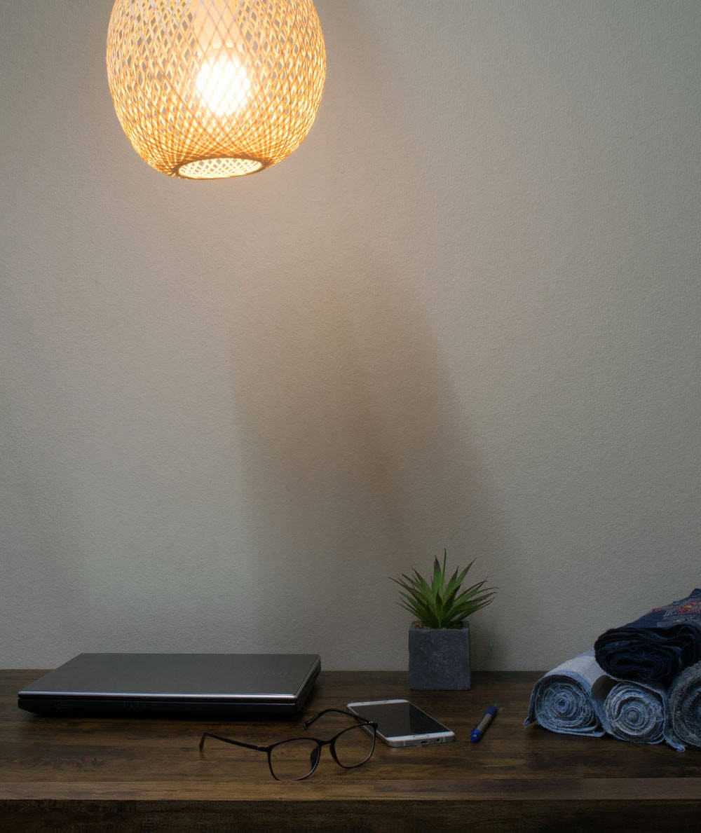 Natural Bamboo Light Handmade Bamboo Pendant Lamp / - Etsy Australia