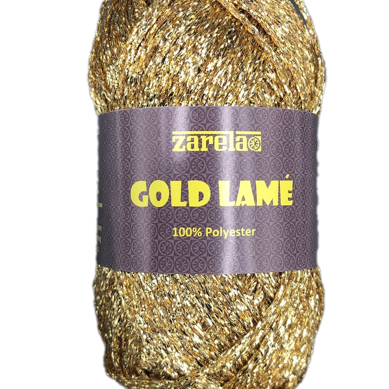Gold Metallic Yarn - Etsy