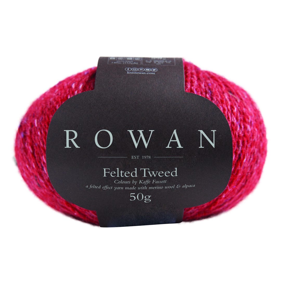 Rowan Felted Tweed DK 222 Scarlet - Etsy
