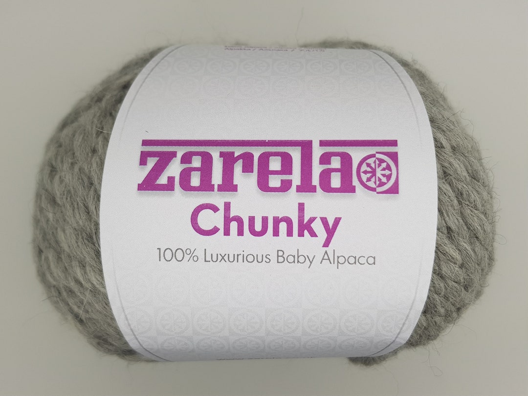 Zarela CHUNKY *super Soft* 100% Luxurious Baby Alpaca Yarn Wool ...