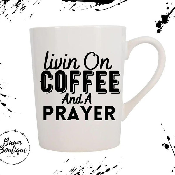 Prayer Coffee Cup - Etsy